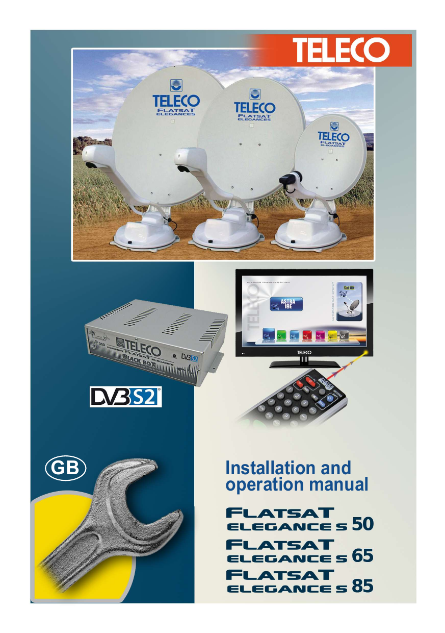 Teleco Flatsat Elegance TY2 User Manual | Manualzz