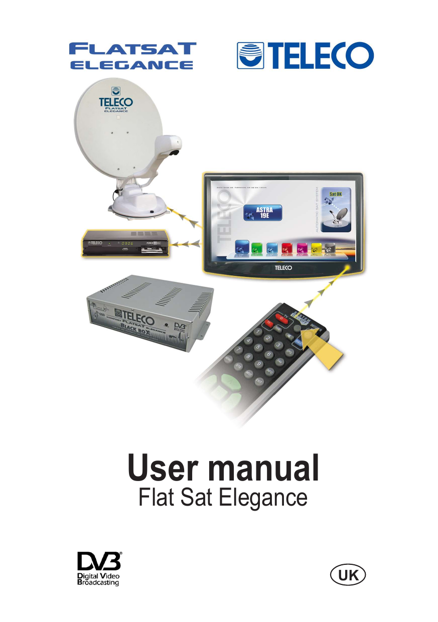 Teleco Flatsat Elegance User Manual | Manualzz