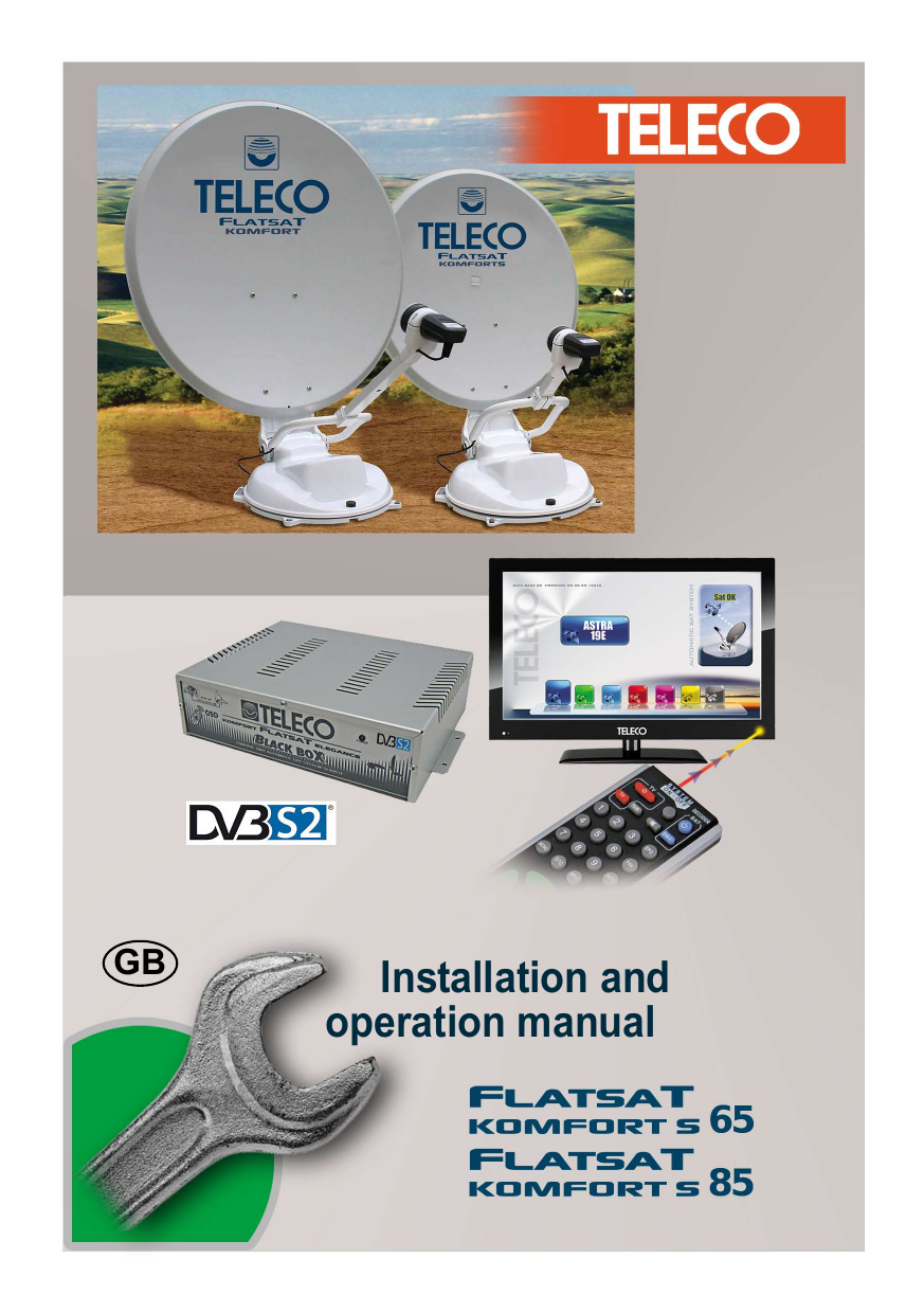 Teleco Flatsat Komfort TY2 User Manual | Manualzz