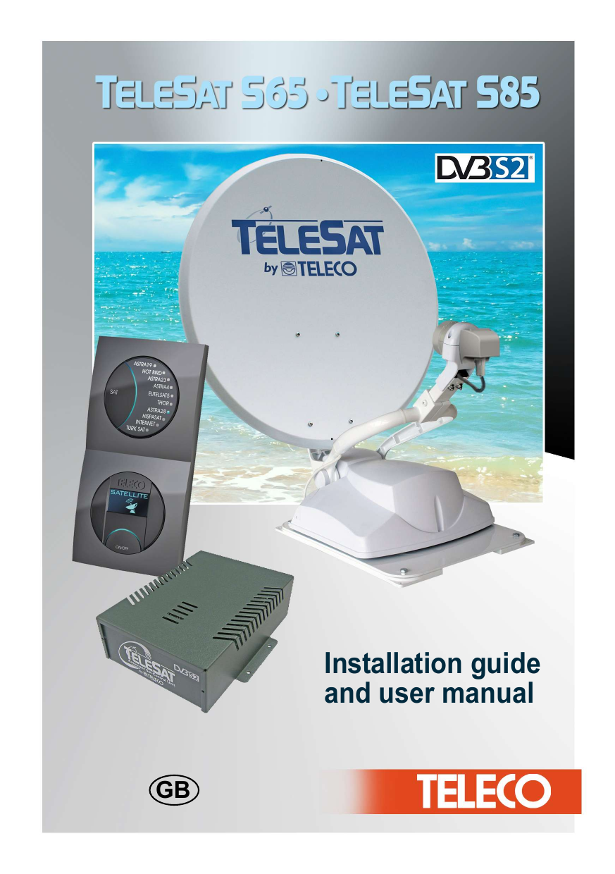 Teleco Telesat pannello verticale User Manual | Manualzz