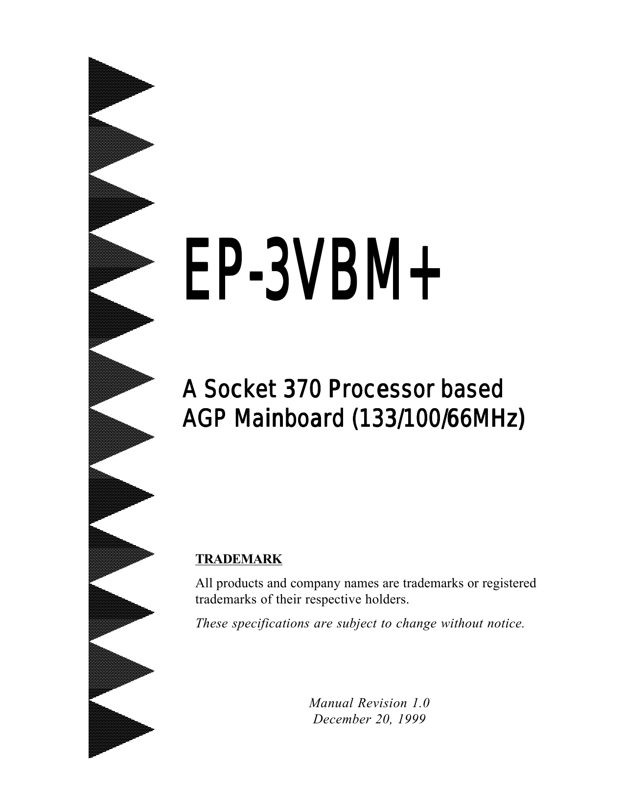 EPOX EP-3VBM+ Manual | Manualzz