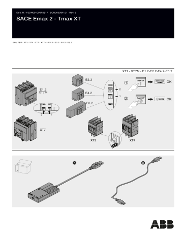 ABB SACE Tmax XT4 用户手册 | Manualzz
