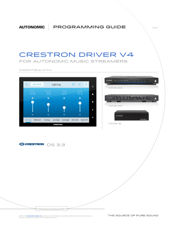 Autonomic AU-MMS-5A Media Server Guide | Manualzz