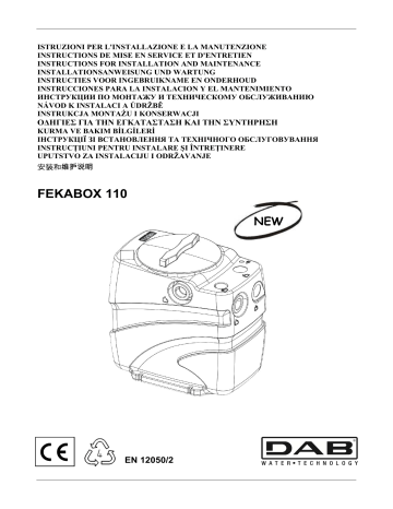DAB FEKABOX 110-200 Mode d'emploi | Manualzz