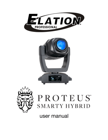 Elation PROTEUS SMARTY HYBRID WMG User Manual | Manualzz