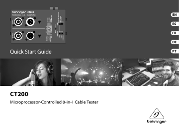 Behringer CT200 Audio Tool Quick Start Guide | Manualzz