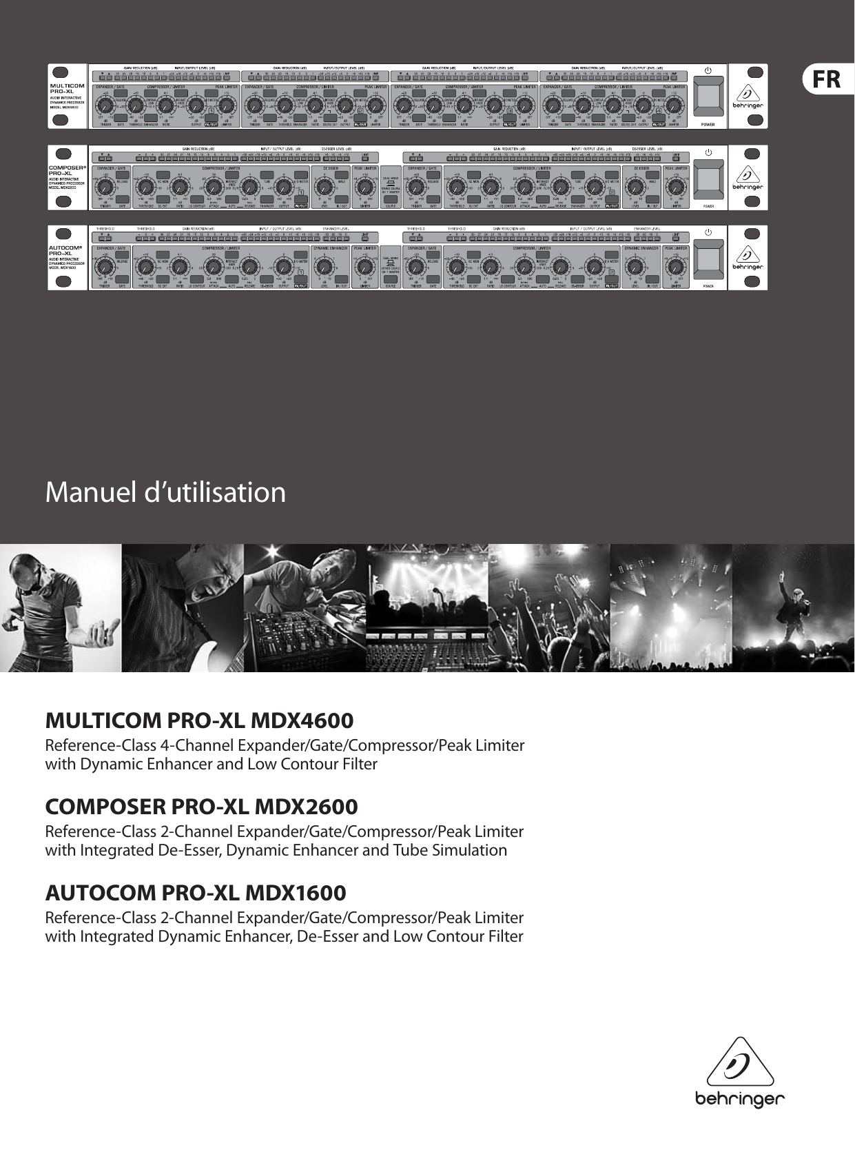 Behringer MDX2600 Effects and Signal Processor Manuel du propriétaire ...