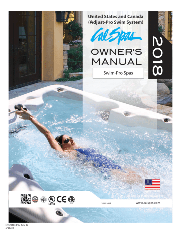 Cal Spas Swim Spa 2018 Owner's Manual | Manualzz