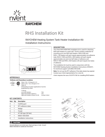 Raychem Kit Installation Manual | Manualzz