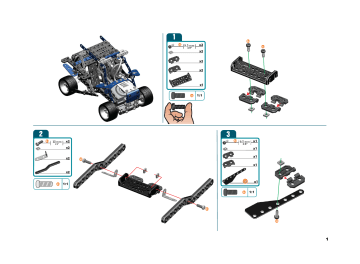 Meccano SUPERCAR 25 in 1 Instructions | Manualzz