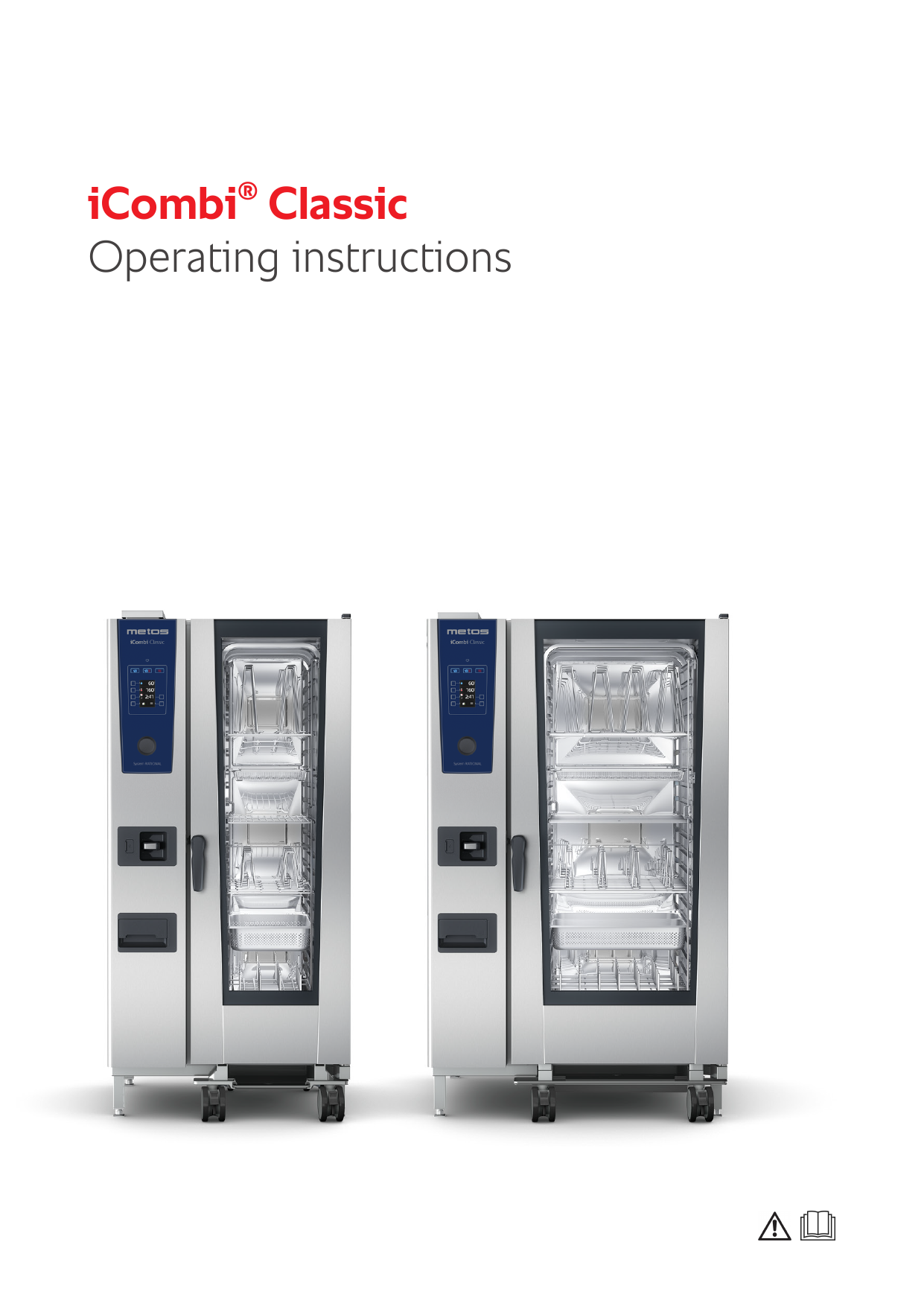 Metos iCombi Classic 20-1/1 Combi steamer Owner's Manual | Manualzz