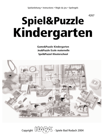 Haba 4267 kindergarten Owner Manual | Manualzz