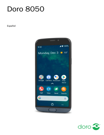 Doro 8050 Smartphone El manual del propietario | Manualzz