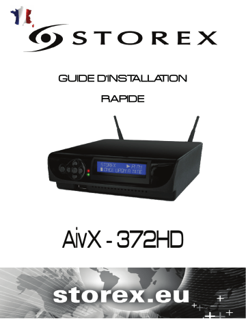 Storex AIVX-372HD Manuel - Guide d'installation rapide | Manualzz