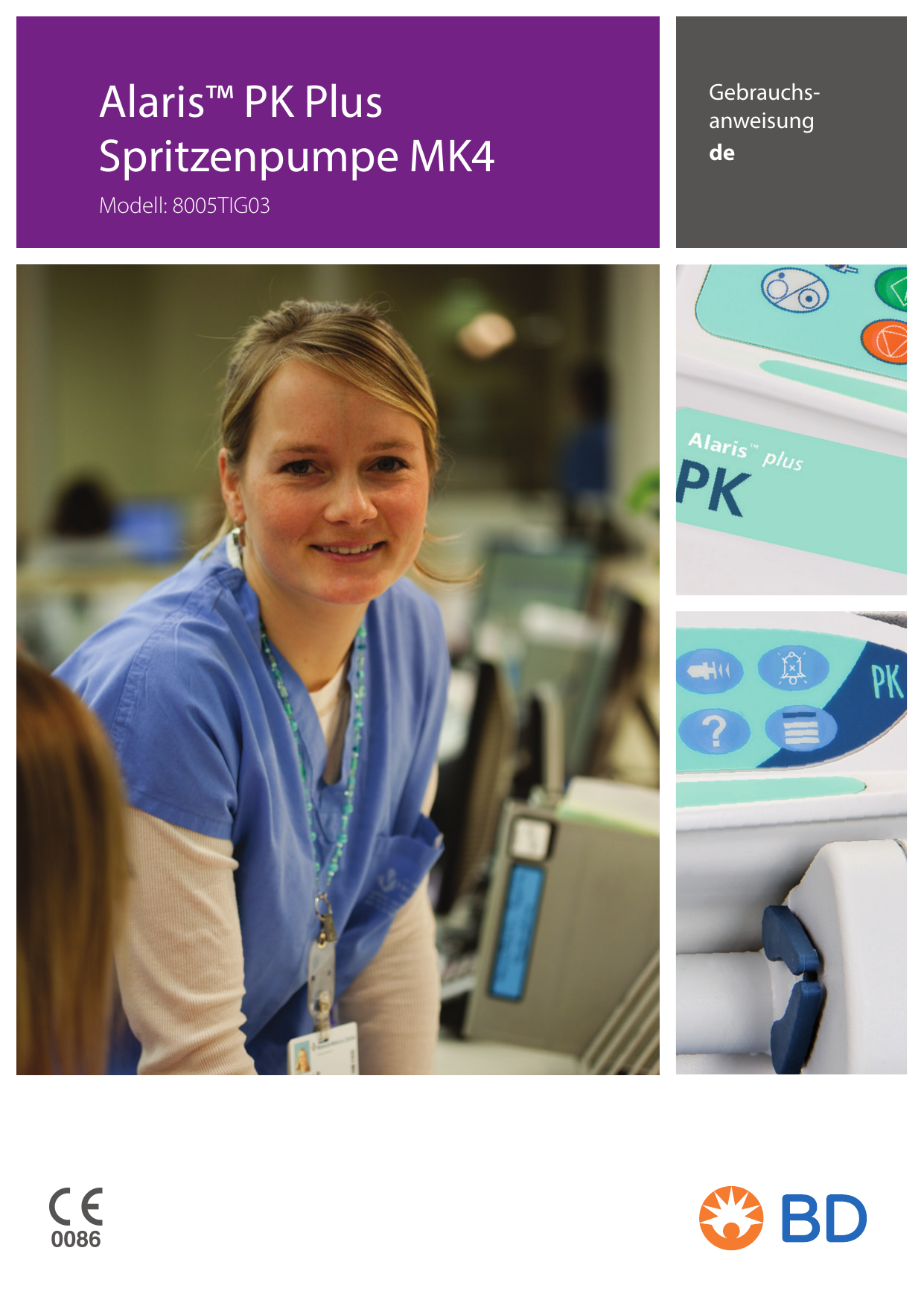 BD Alaris™ PK Plus Spritzenpumpe MK4 Bedienungsanleitung | Manualzz
