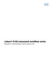 Roche cobas 8100 Sample Check Module - Operator's manual