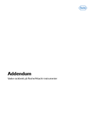 Roche cobas 8100 Sample Check Module - Operator's manual