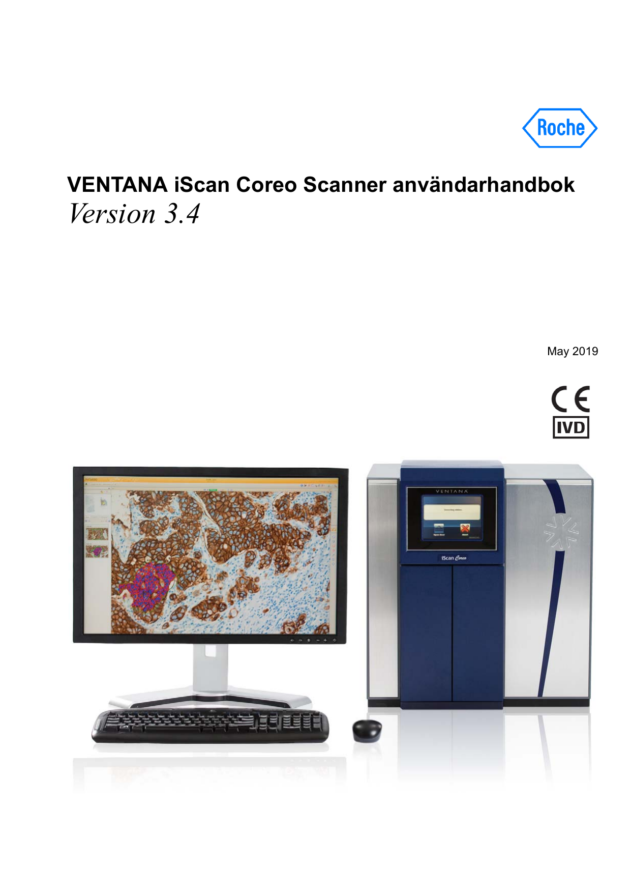 Roche iScan Coreo Användarmanual | Manualzz