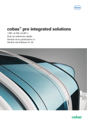 Roche cobas e 801 - Reference guide, Operator's manual, User Guide