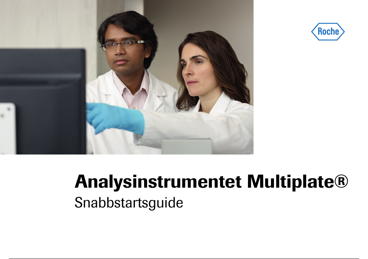 Roche Multiplate 5 Analyzer Referens guide | Manualzz