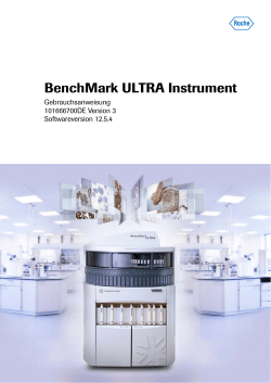 Roche BenchMark ULTRA - User manual | manualzz.com