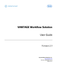 Roche VANTAGE Operators Manual | Manualzz