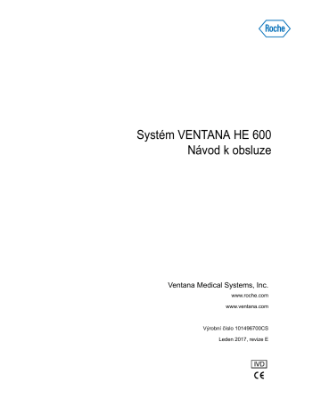 Roche VENTANA HE 600 Operators Manual | Manualzz