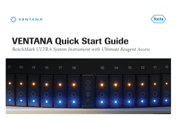 Roche BenchMark ULTRA - User manual | manualzz.com