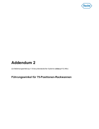 Roche cobas p 612 - Operator's manual, quick guide