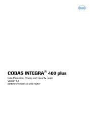 Roche COBAS INTEGRA 400 plus - Reference guide, Operator's manual, User ...