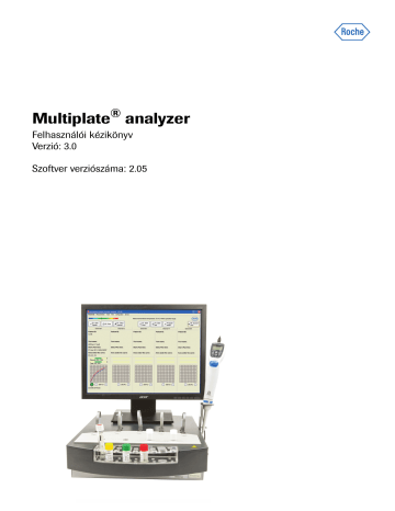 Roche Multiplate 5 Analyzer Operators Manual | Manualzz