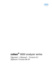 Roche cobas c 501 - Operator's manual, quick guide, Reference guide