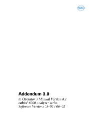 Roche cobas c 501 - Operator's manual, quick guide, Reference guide