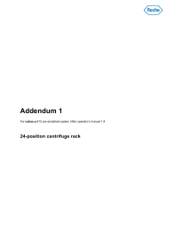 Roche cobas p 612 - Operator's manual, quick guide