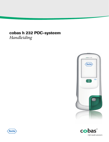 Roche cobas h 232 scanner version Handleiding | Manualzz