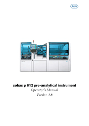 Roche cobas p 612 - Operator's manual, quick guide