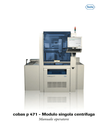 Roche cobas p 471 Manuale utente | Manualzz