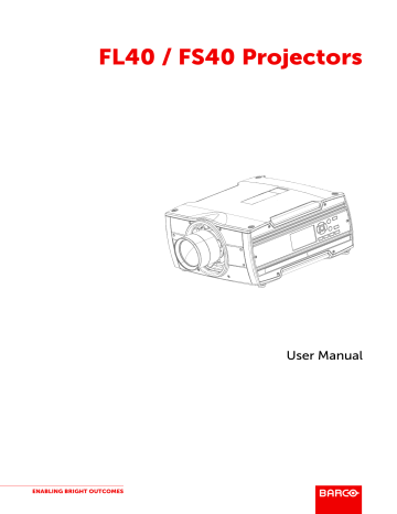 Barco FS40-WU User Guide | Manualzz