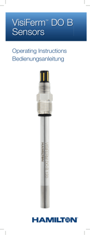 Hamilton VisiFerm DO B 425 Operating Instructions Manual | Manualzz