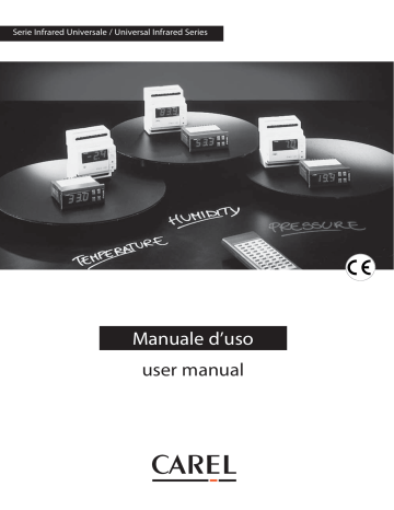 Carel iR Series Manuale utente | Manualzz
