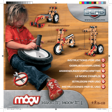 BERG Moov starter kit Bedienungsanleitung | Manualzz