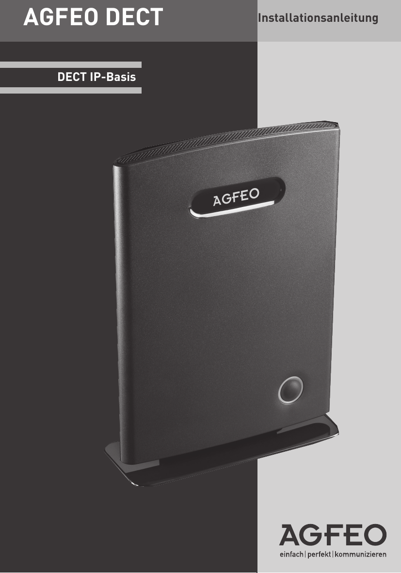 AGFEO DECT IP-Basis Installationsanleitung | Manualzz