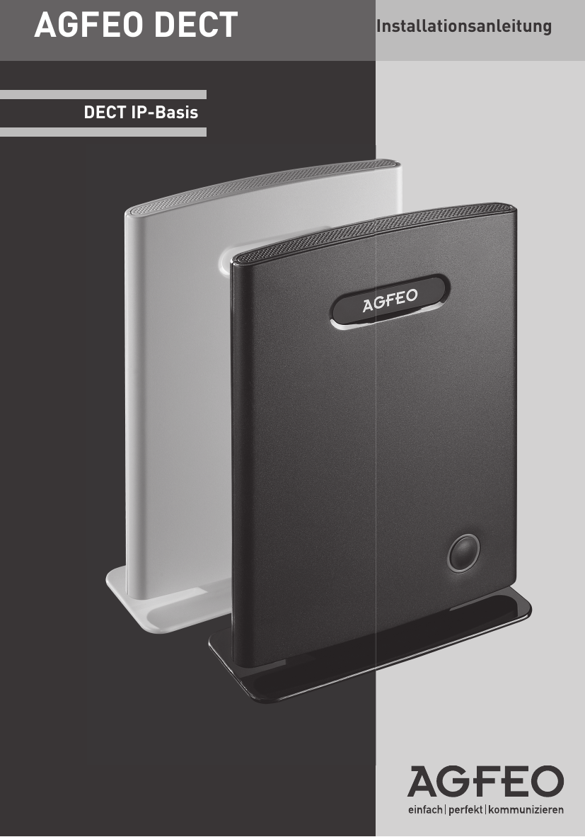 AGFEO DECT IP-Basis Installationsanleitung | Manualzz