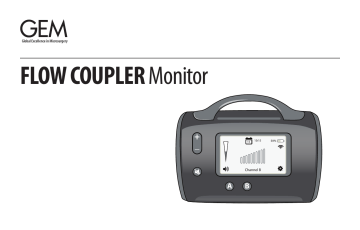 GEM FLOW COUPLER Manual | Manualzz
