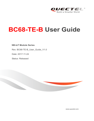 Quectel BC68-TE-B User Manual | Manualzz