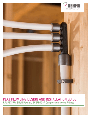 Rehau PEXa Plumbing Installation Guide | Manualzz