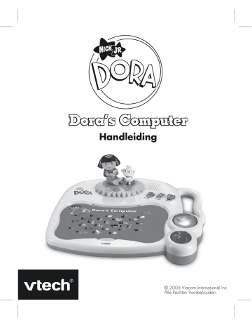 VTech Dora Computer de handleiding | Manualzz