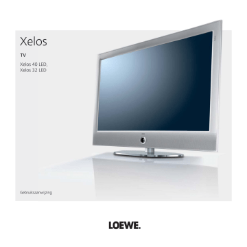 LOEWE Xelos 32 LED de handleiding | Manualzz