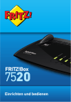 FRITZ!Box 7520 Bedienungsanleitung | Manualzz