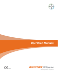 MEDRAD MRXperion MR Injection System Operation Manual | Manualzz